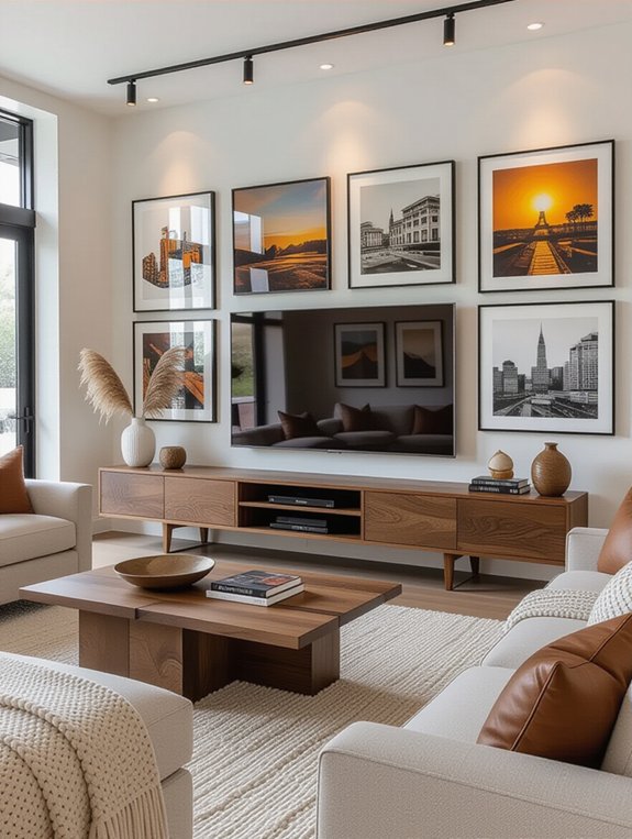 21 TV Wall Design Ideas That Transform Your Living Room - Dream Life Decor